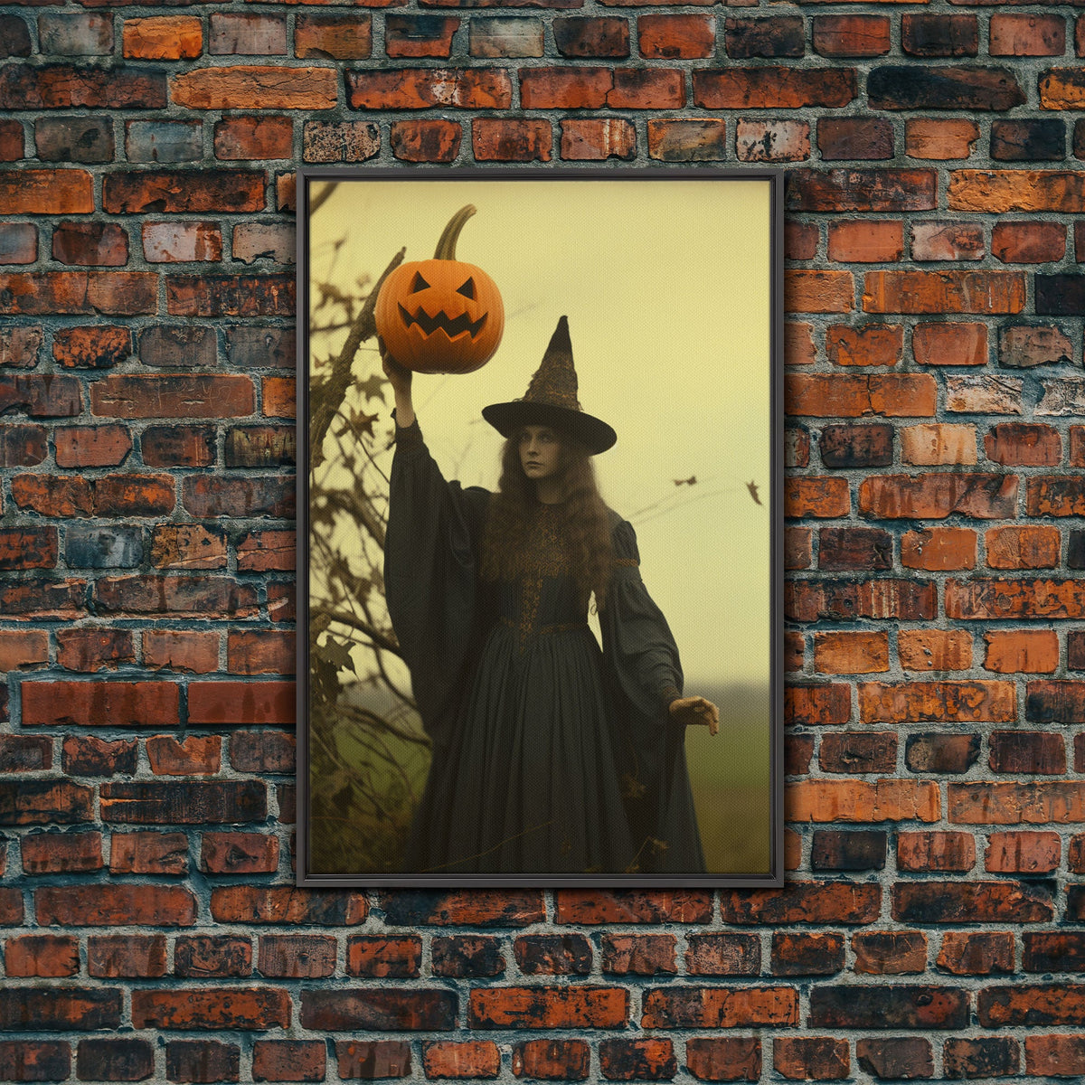 Witch Art Print, Occult Art, Dark Wall Art, Dark Fantasy, Witch Hallow
