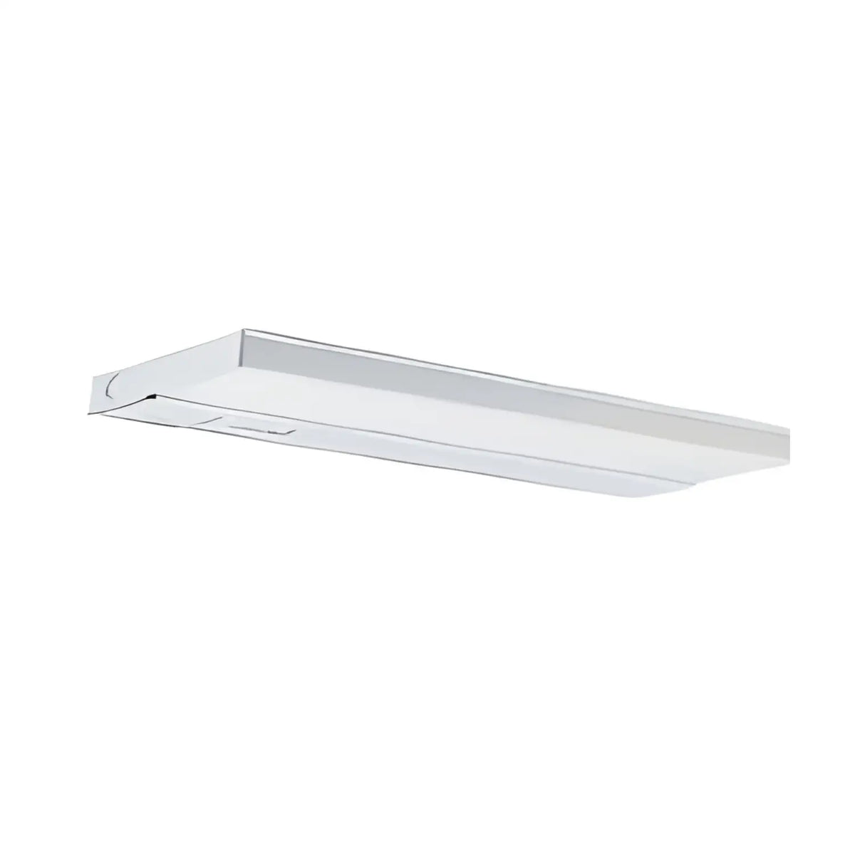 42" Metal Fluorescent Light Bulbs Fixture for Workspaces, Dual Bulbs 2