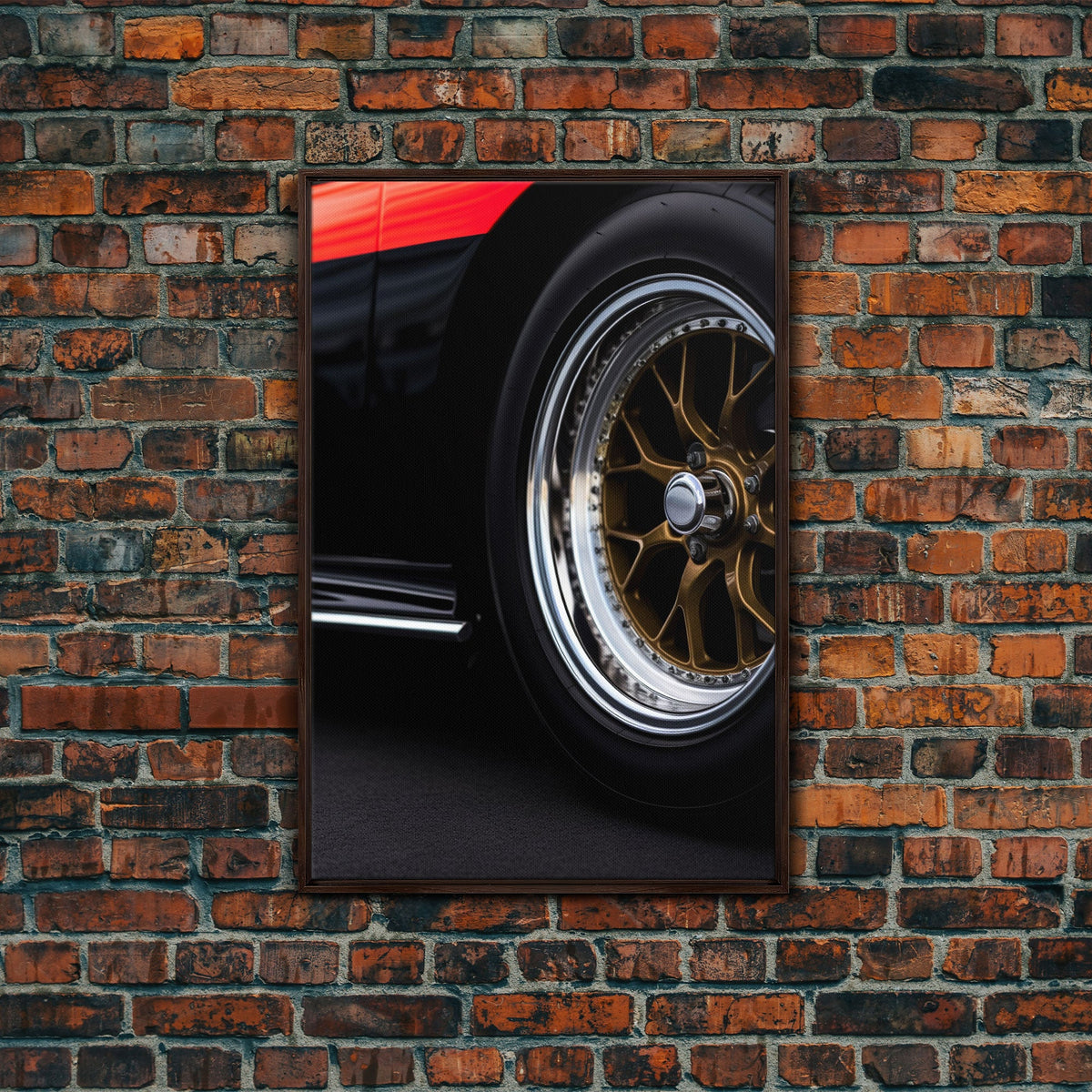 Hot Rod Muscle Car Art, Hot Rot Photography Print, Framed Canvas or Po