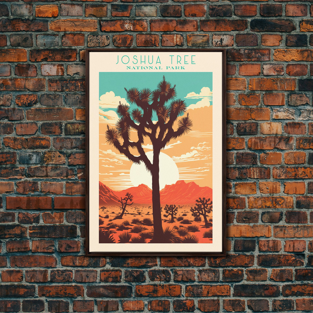Joshua Tree National Park, California Travel Art, National Park Print,