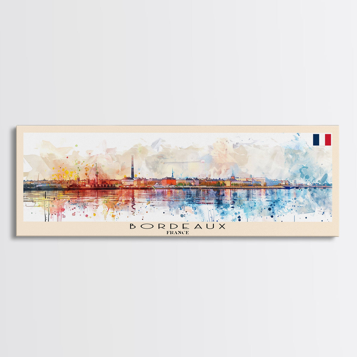 Borås Sweden Travel Art, City Art, Framed Canvas Print or Metal Wall A