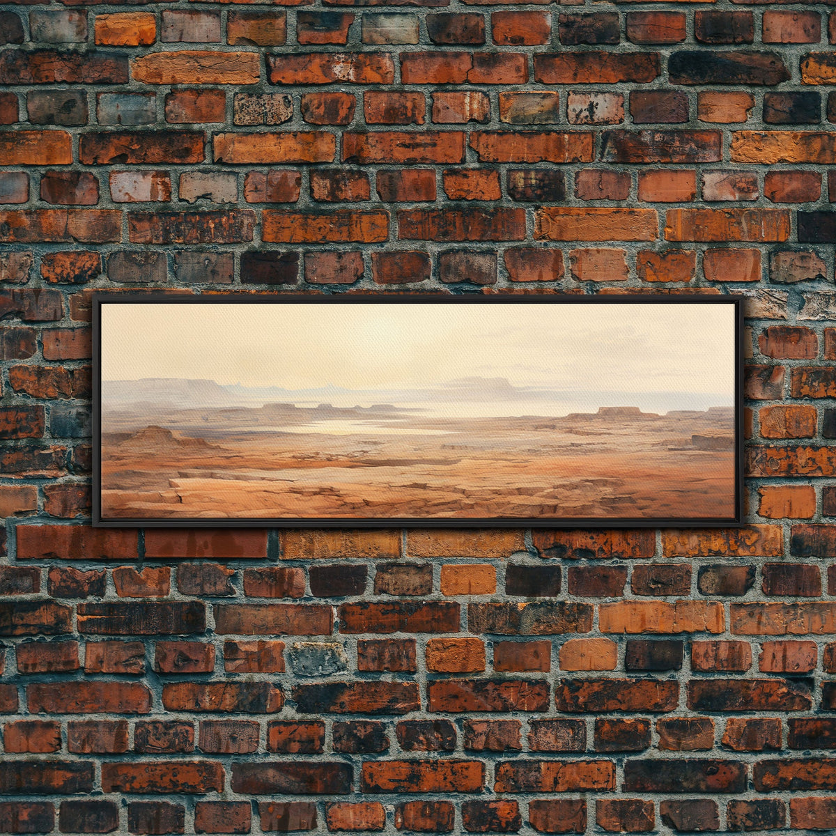 Arizona Desert, Canvas Wall Art, National Park Poster, Extra Large Hor