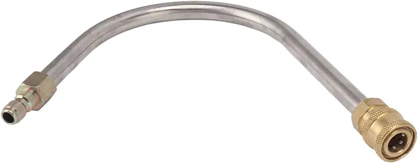 Pressure Washer Extension Bar, 45 Degree Curved Erosion Resistant Stai