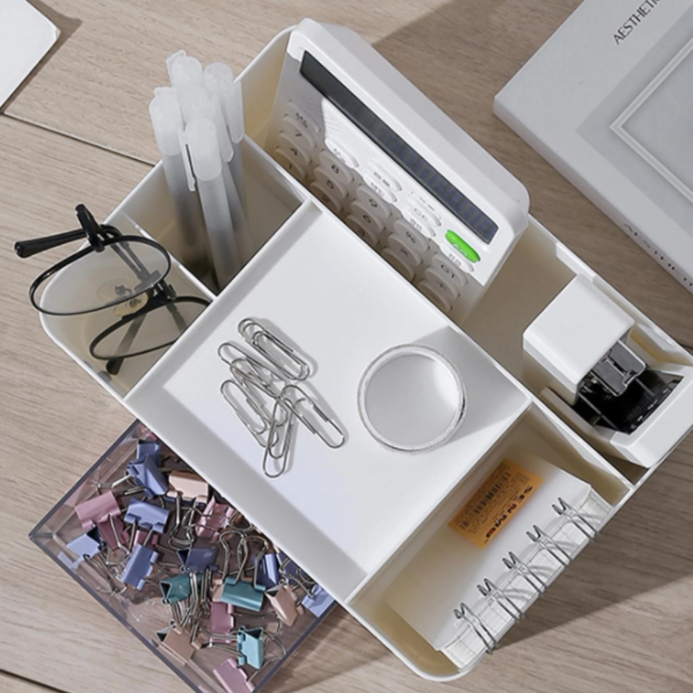 Stationary Desktop Organizer