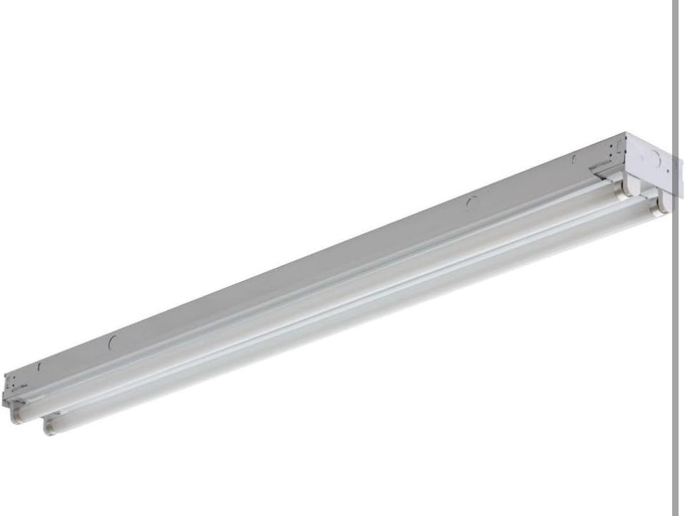 Lithonia Lightning Two-Light T8 C 232 120 GESB Fluorescent Strip Light