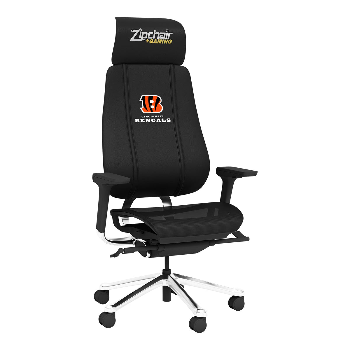 PhantomX Mesh Gaming Chair with Cincinnati Bengals Secondary Logo