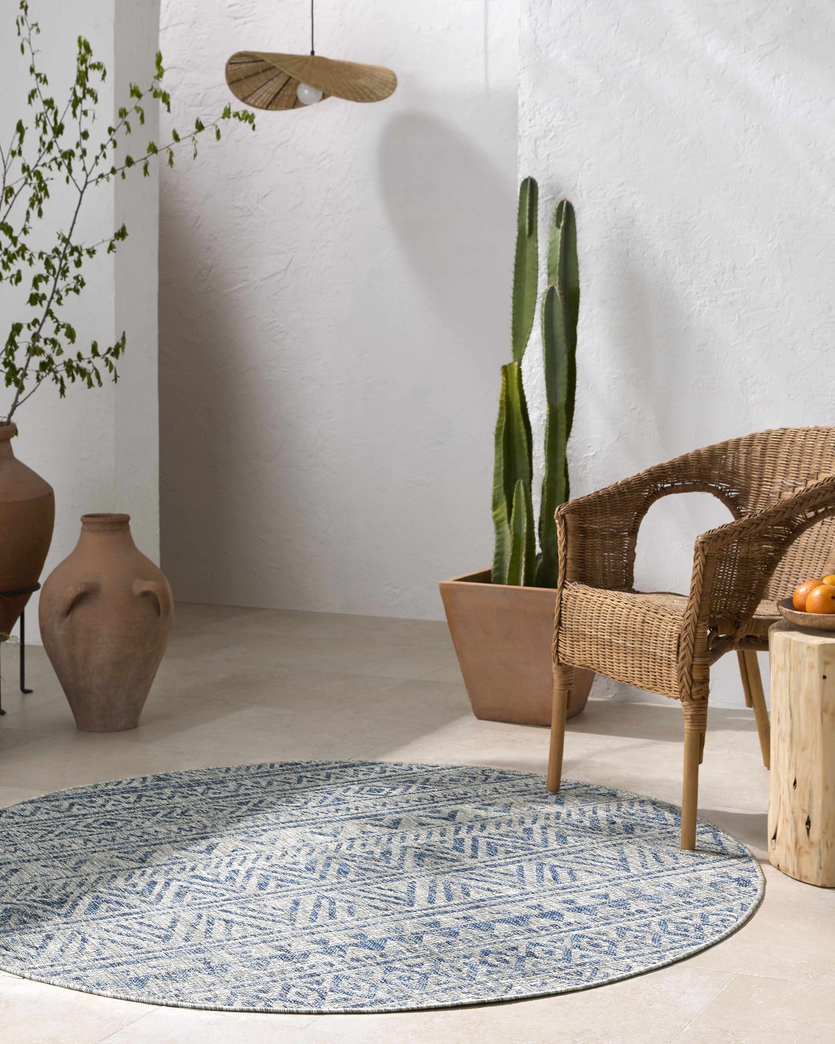 Novato All Over Pattern Performance Rug