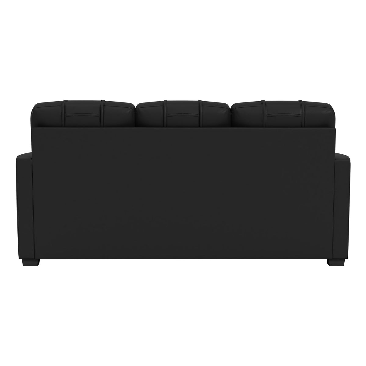 Silver Sofa with Wichita State Primary Logo