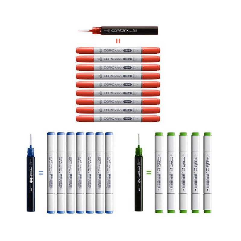 COPIC Ink B45 Smoky Blue