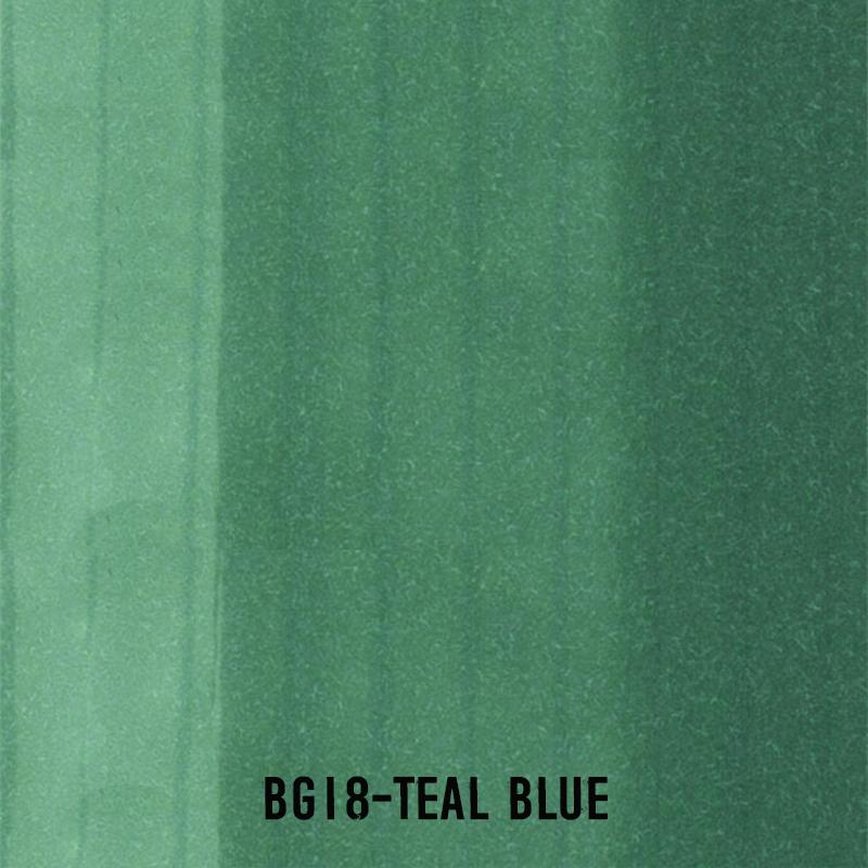 COPIC Sketch Marker BG18 Teal Blue