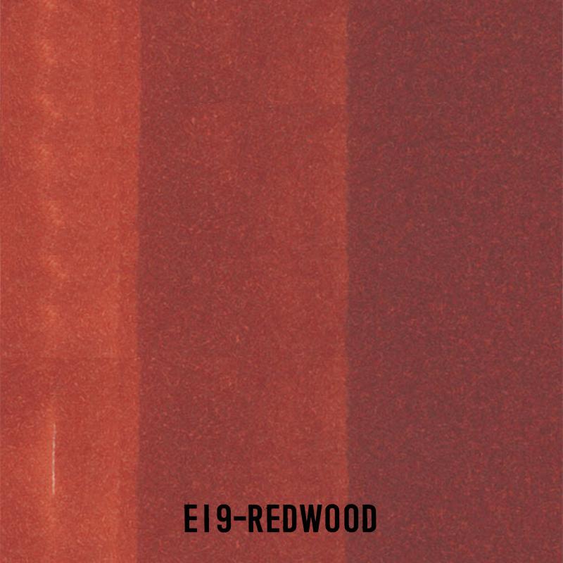 COPIC Sketch Marker E19 Redwood