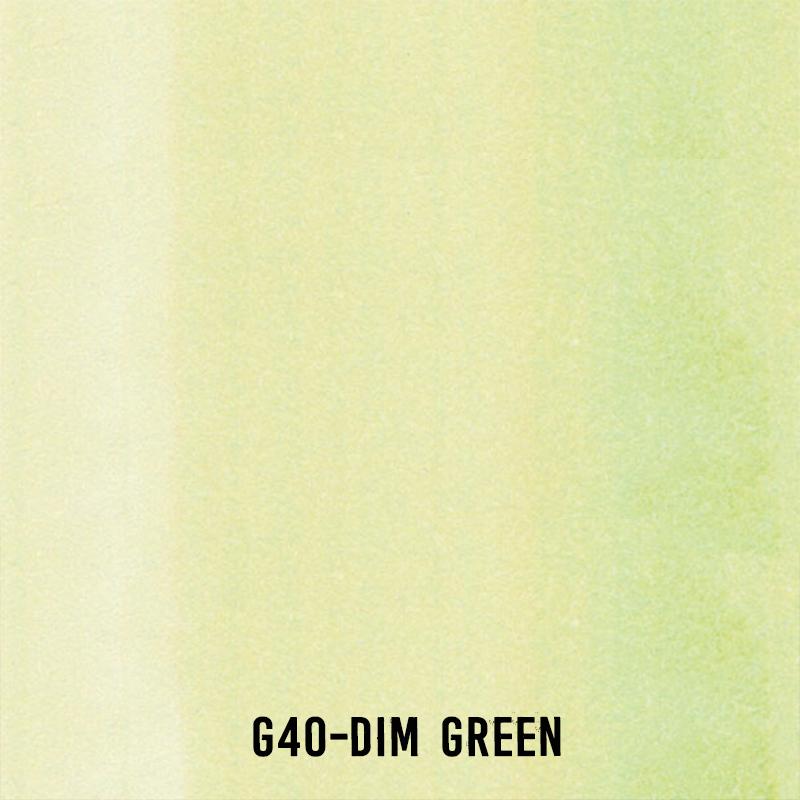 COPIC Original Marker G40 Dim Green