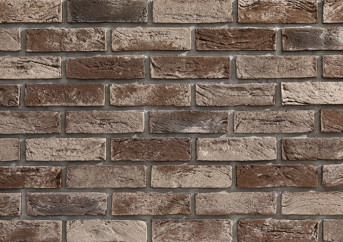 Loft Chestnut Manufactured Stone Handmade Brick Veneer - Livfloors Col