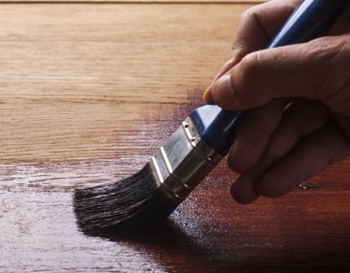 Living Originals Real Wood Easy Install 6" Sample - Unfinished Raw Whi